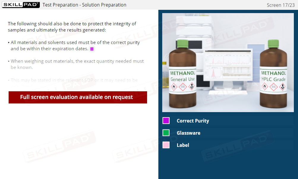 Laboratory GMP - Skillpad - Digital Learning for Life Sciences