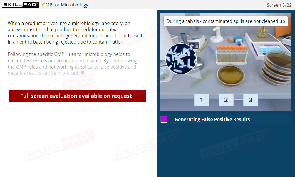 GMP for Microbiology - Skillpad - Digital Learning for Life Sciences