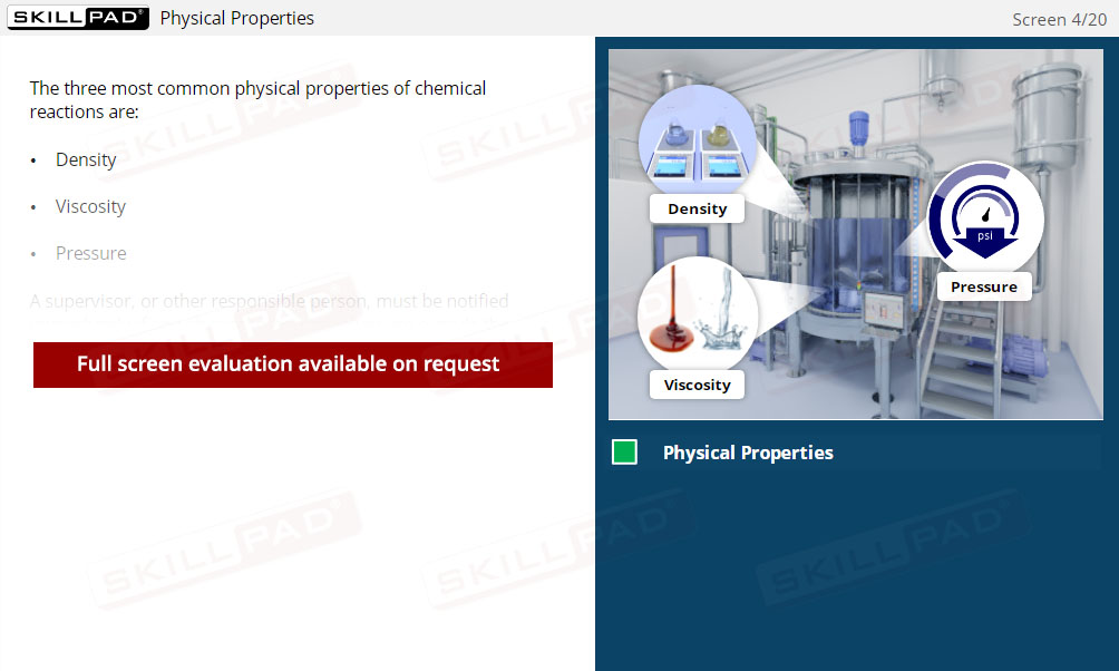 Chemical Reactions: Properties - Skillpad - Digital Learning for Life ...