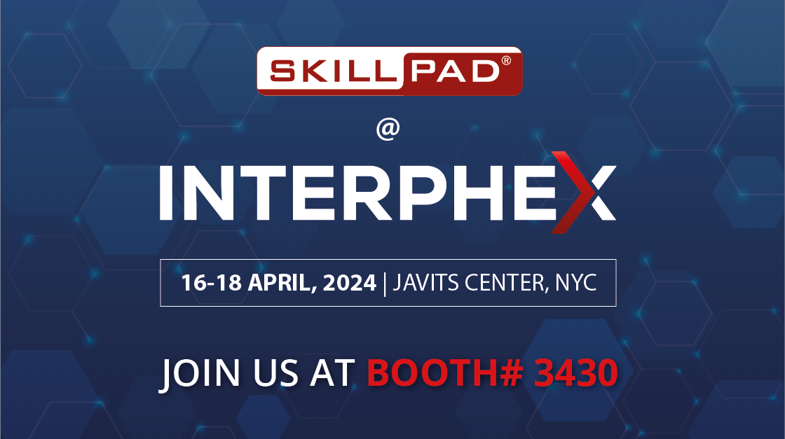 Skillpad @ Interphex 2024 - Skillpad - Digital Learning for Life Sciences