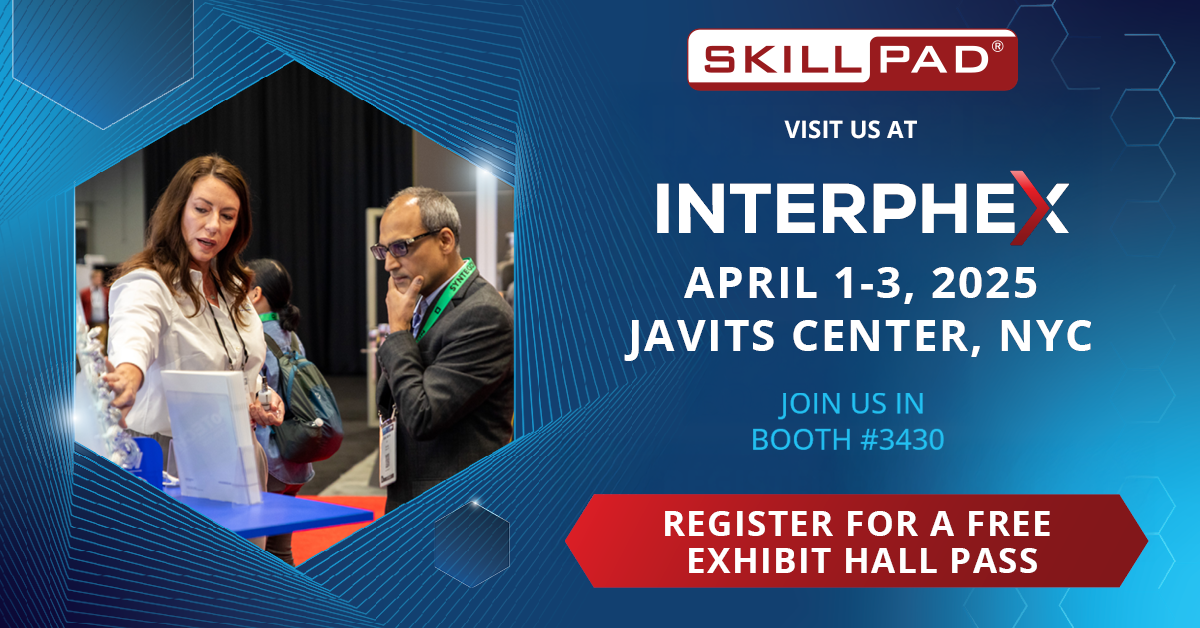 Skillpad @ Interphex 2025 - Skillpad - Digital Learning for Life Sciences